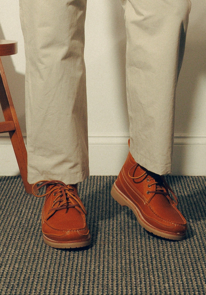 Easymoc Scout Boot in Peanut Mini Lug – American Trench