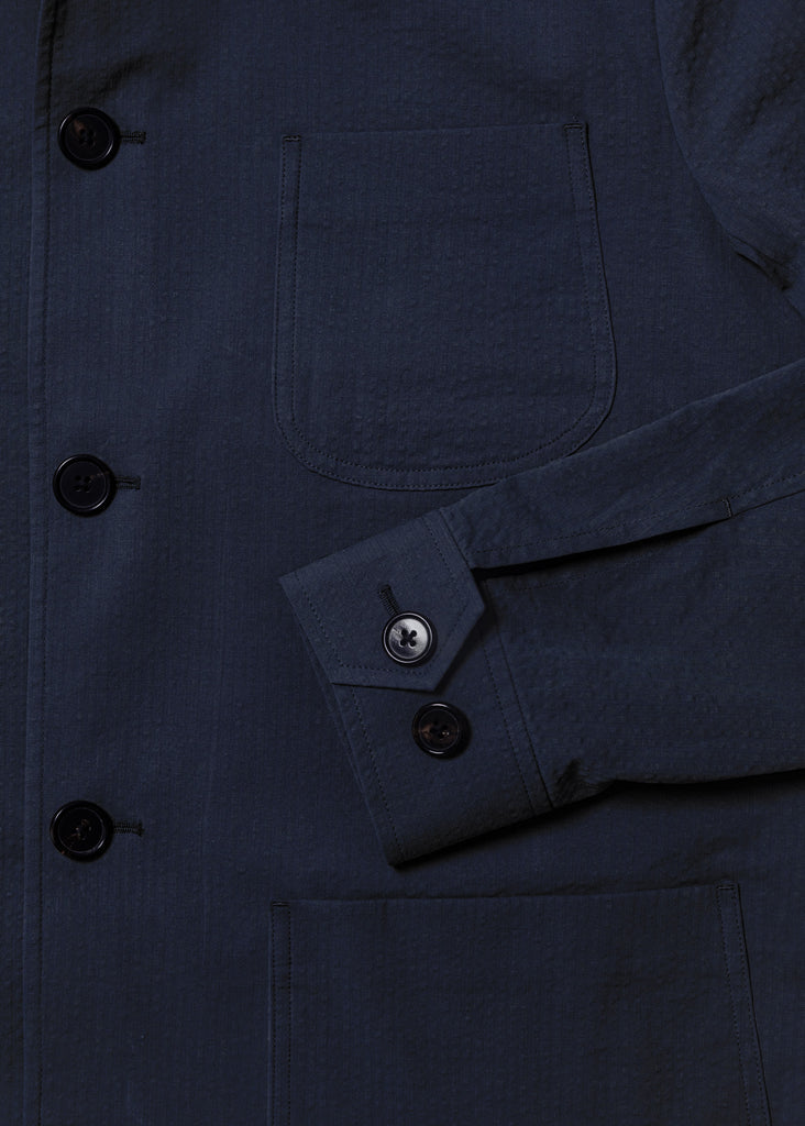 J. Press x American Trench Seersucker Chore Coat