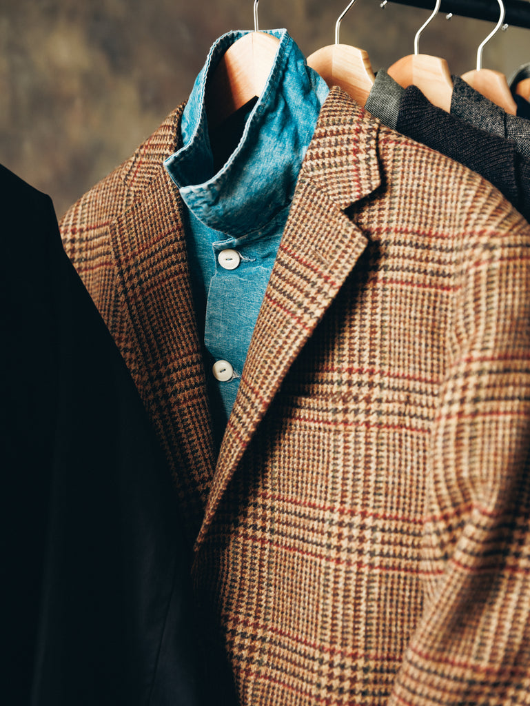 The Glen Check Tweed Blazer – American Trench